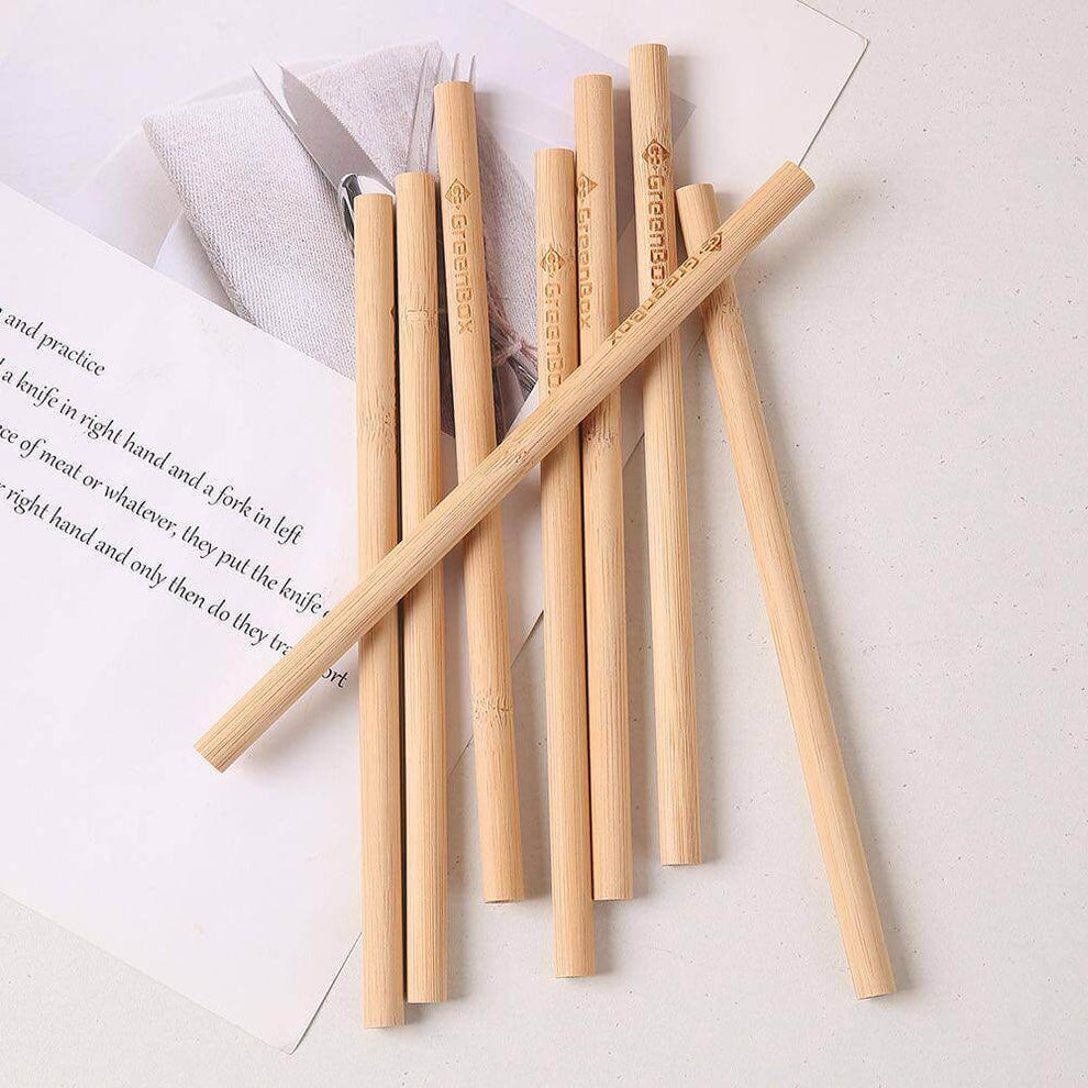 Eco-Friendly Bamboo Straws – 100% Natural & Biodegradable – GREENBOXSTRAW